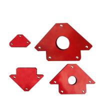 China Welding Magnet Durable Triangular Locator Magnetic Fillet Welding Bracket With Sample for sale
