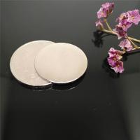 China Customized Round Strong Permanent Magnet Disk in Magnetic Material with NdFeB N35 Grade for sale