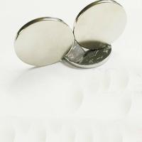 China Customized Round Strong Permanent Magnet Disk in Magnetic Material with NdFeB N35 Grade for sale