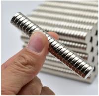 China Industrial Magnet N38 Strong Rod Neodymium Cylinder Disc Magnetic Material for Bending for sale