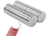 China Industrial Magnet N38 Strong Rod Neodymium Cylinder Disc Magnetic Material for Bending for sale