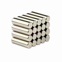 China Neodymium Magnet Stock N35 Permanent Rod Disc Magnet with and /-0.01-0.05mm Tolerance for sale
