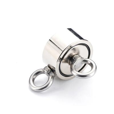 China Grade NdFeB Super Strong N35 N42 N52 Round Magnet Block Neodymium Magnetic Materials for sale