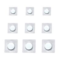 China Waterproof Hidden Buckle Magnetic Buckle for Plastic-coated PVC Round Luggage Clothing for sale