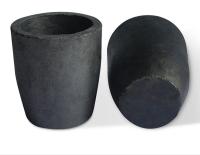 China Customized Bottom Diameter High Pure Clay Graphite Crucible for Small Casting Alchemy for sale