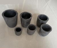 China Customized Bottom Diameter High Pure Clay Graphite Crucible for Small Casting Alchemy for sale
