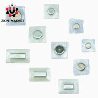 China PVC Hidden Magnetic Snap Button with Rare Earth Magnet and Permanent Grade for sale
