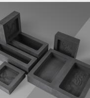 China Custom 3D Graphite Ingot Mould for Gold Copper and Aluminum in Metallurgical Industry for sale