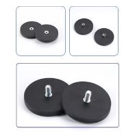 China Car Assemblies with Screw Threaded Magnetic Material and LFYGY NdFeB Pot Magnet for sale