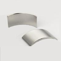 China Nickel-cu-nickel Coating Neodymium Arc Magnet for Brushless DC Motor Stator Rotor for sale