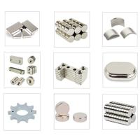 China Nickel-cu-nickel Coating Neodymium Arc Magnet for Brushless DC Motor Stator Rotor for sale