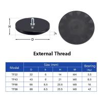 China Customized Sizes NdFeB Magnet Rubber Coated Pot Magnet with Pulling Force ≤500LBS 226kg for sale