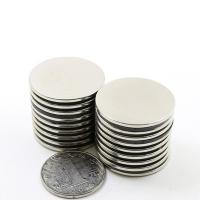 China N35 N40 N50 N52 Disc Round Super Strong NdFeB Permanent Neodymium Magnet for Moulding for sale