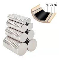China ISO9001 2008 Certified N52 Cylindrical Magnets Neodymium Ultra Thin and Strong for sale