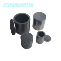 China Customized Bottom Diameter Cylindrical Melting Crucible for Gold Silver Copper Brass for sale