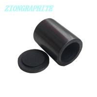 China Customized Bottom Diameter Cylindrical Melting Crucible for Gold Silver Copper Brass for sale