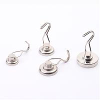China LFYGY Neodymium Round Fishing Magnets Industrial Magnet Material with Cup Magnet Hooks for sale