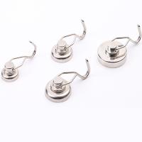 China LFYGY Neodymium Round Fishing Magnets Industrial Magnet Material with Cup Magnet Hooks for sale