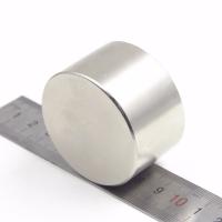 China ISO9001 2008 Certified N52 Cylindrical Magnets Neodymium Ultra Thin and Strong for sale