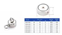 China Composite NdFeB Magnet N35 N48 N52 Rare Earth Magnet for Industrial Applications for sale