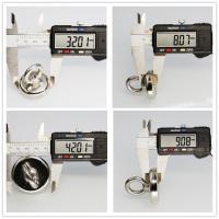 China D60mm Super Pot Strong Round Fishing Magnet with ±1% Tolerance and High Grade NdFeB for sale