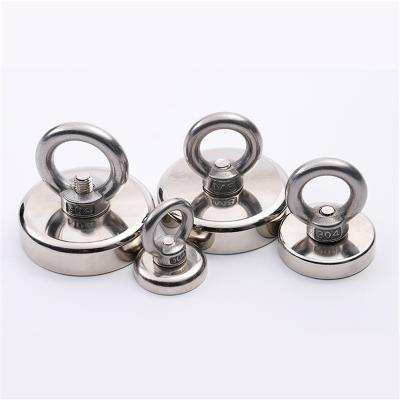 China 150KG Super Strong Pull Force Fishing Magnet with Rare Earth Neodymium Magnets and Rope for sale