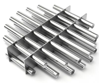 China Rod Baffles Magnetic Separator for 10000Gs Grate Hopper Stainless Steel Neodymium Magnet for sale