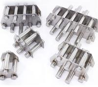 China Rod Baffles Magnetic Separator for 10000Gs Grate Hopper Stainless Steel Neodymium Magnet for sale