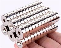 China Super Strong N52 Round Ring Magnets Magnetization Direction According to Your Needs for sale