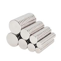 China Round Magnets Super Strong Sintered Neodymium Magnet with ISO9001 2008 Certification for sale
