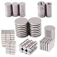 China N35M-N50M Grade Strong Neodymium Rare Earth Disc Round Magnet with Composite Ni Coating for sale