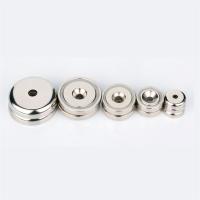 China Industrial Magnet Application Permanent Disc Magnetic with Countersunk Neodym Pot Magnet for sale