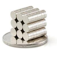 China Permanent Neodymium Round Disc Magnet 6x5mm for Fridge Support Custom Ndfeb Material for sale