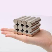 China NdFeB Magnet LFYGY N35 Custom N52 Super Strong Thin Disc Rare Earth For Industrial Magnets for sale