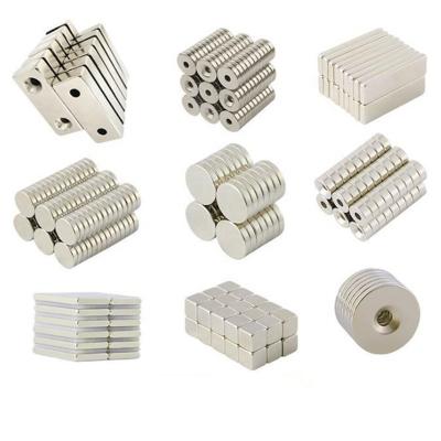 China Permanent Neodymium Round Disc Magnet 6x5mm for Fridge Support Custom Ndfeb Material for sale