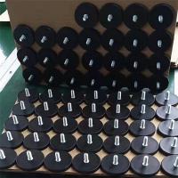 China Durable Rubber Coated Screw Mounted Square Block Magnet for Industrial Applications for sale