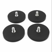 China Rubber Coated 50 Neodymium Magnets with ±5% Tolerance and High Temperature Resistance for sale