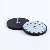 China 16mm Rubber Coated Pot Magnet Optimal Size for D90*h18-M10 D3.54 inch*h0.71 inch Needs for sale
