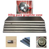 China Chemical Composition Graphite Blades for Long Life Oil-Free Vacuum Pump Graphite Sheet for sale
