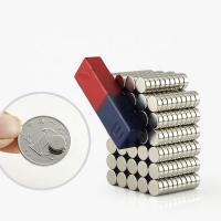 China ISO9001 2008 Certified Industrial Magnet Custom Size Neodymium Magnet Disc Round N35 N52 for sale