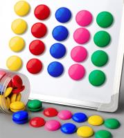 China Usage Magnetic Pins Magnet Holder for School Home Office Colorful Fridge Whiteboard for sale