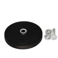 China ISO9001 2008 Certified Rubber Coated Pot Neodymium Magnet Sucker Permanent Magnetism for sale