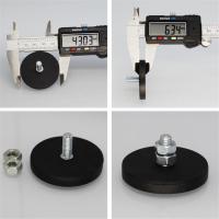 China Rubber Coated Custom Neodymium Magnet Grade N35-N52 Sample for B2B Purchasing Decisions for sale