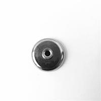 China Pot / Cup Shape Neodymium Round Base Pot Magnet M5 for D90*h18-M10 D3.54 inch*h0.71 inch for sale