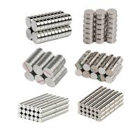 China Customized Coating N35 N52 Neodymium Magnet Disc Magnets for Industrial Applications for sale