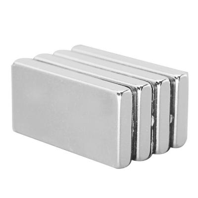 China Silver Coated Round and Rectangle Shape Magnets in Magnetic Materials for Customized Needs for sale