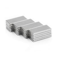 China Silver Coated Round and Rectangle Shape Magnets in Magnetic Materials for Customized Needs for sale