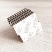 China Silver Coated Round and Rectangle Shape Magnets in Magnetic Materials for Customized Needs for sale