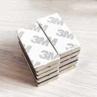 China Silver Coated Round and Rectangle Shape Magnets in Magnetic Materials for Customized Needs for sale