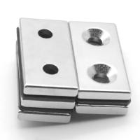 China Permanent Ndfeb Magnet Big Block Neodymium Magnets In Magnetic Materials N35 N38 N40 N42 N45 N48 N50 N52 for sale